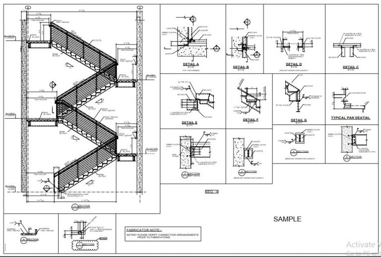 SAMPLE DRAWINGS – HelixCad Detailing Services