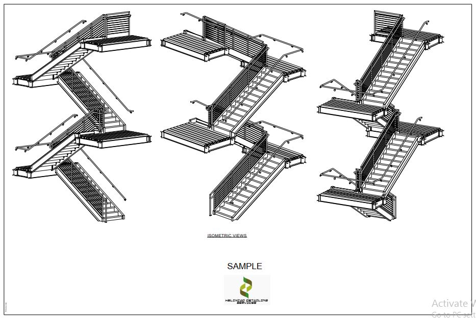 SAMPLE DRAWINGS – HelixCad Detailing Services